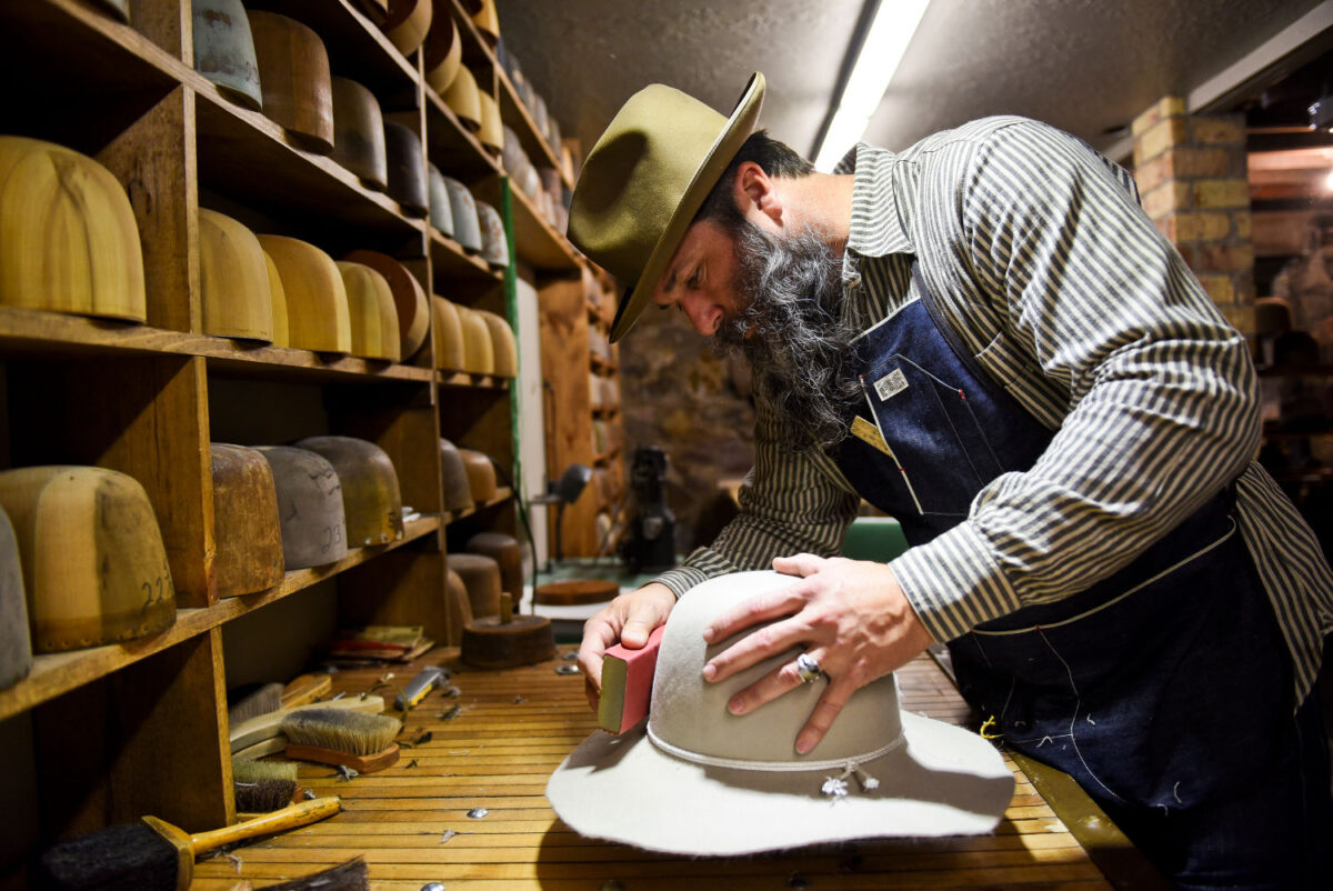 Springville man carrying on legacy of Utah’s first hat maker | News ...